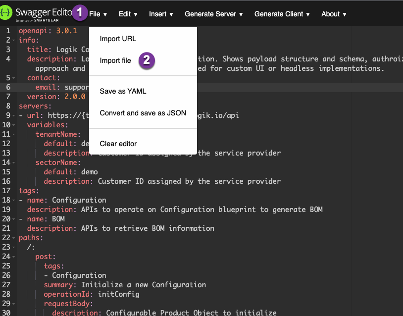 API-Documentation | Contains API documentation for Logik.io